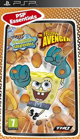 Spongebob Squarepants The Yellow Avenger PSP – Twisted Realms Video ...