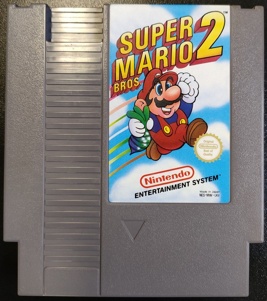 Super Mario Bros 2 NES Playd – Twisted Realms Video Game Store Retro Games