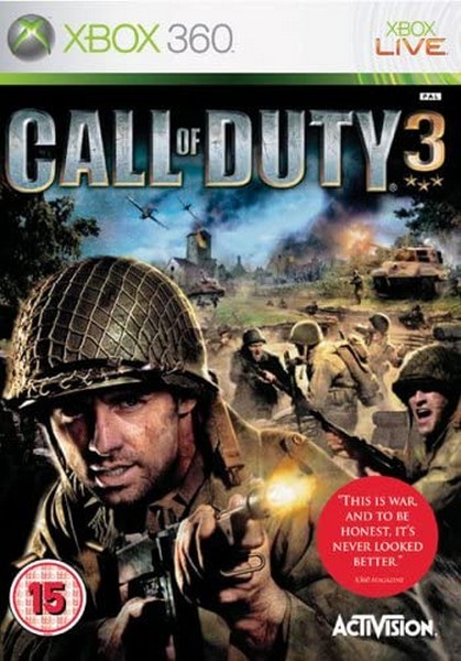Call Of Duty 3 Xbox 360 Playd – Twisted Realms Video Game Store Retro Games