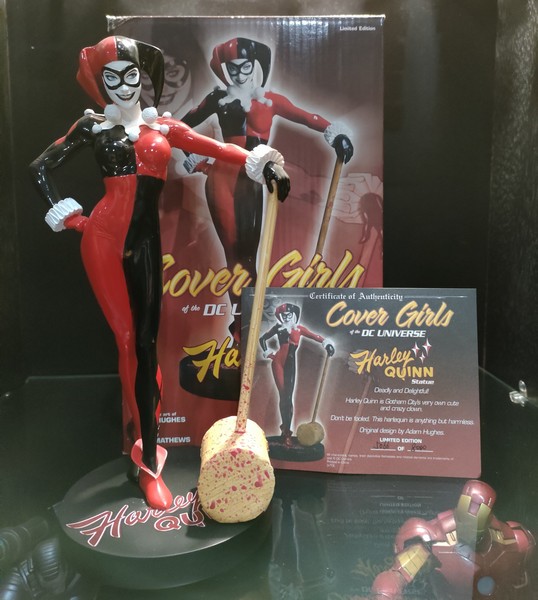 Cover Girls Harley Quinn Statue – Twisted Realms Video Game Store Retro ...