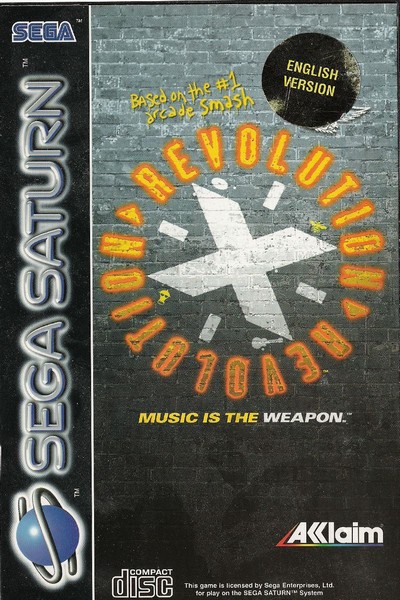 Revolution X Sega Saturn Playd – Twisted Realms Video Game Store Retro ...