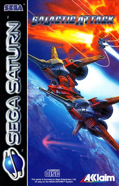 Galactic Attack Saturn Playd – Twisted Realms Video Game Store Retro Games