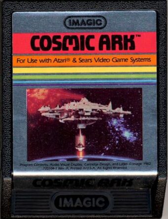 Cosmic Ark Atari 2600 – Twisted Realms Video Game Store Retro Games