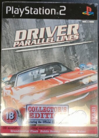 Driver Parallel Lines PS2 Collectors Edition – Twisted Realms Video ...