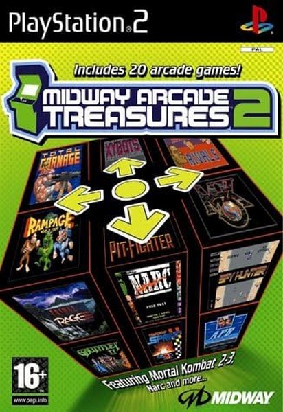 Midway Arcade Treasures 2 PS2 Playd – Twisted Realms Video Game Store ...
