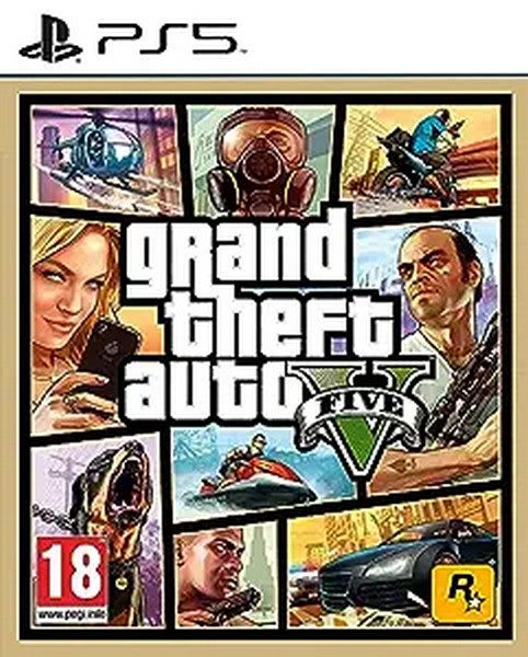 Grand Theft Auto V PS5 – Twisted Realms Video Game Store Retro Games