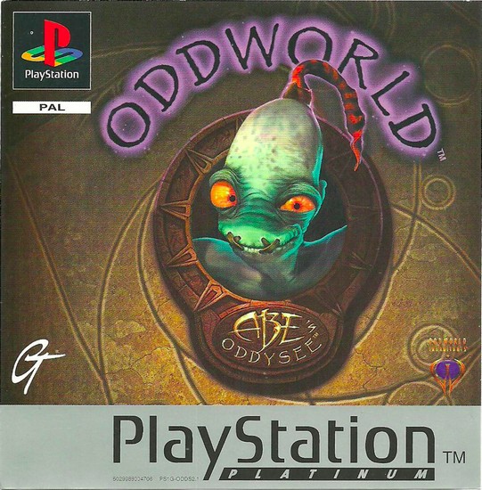 Oddworld Abe Oddysee PS1 – Twisted Realms Video Game Store Retro Games