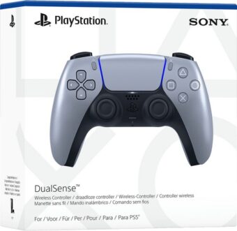 PS5 Controller Sterling Silver New – Twisted Realms Video Game Store ...