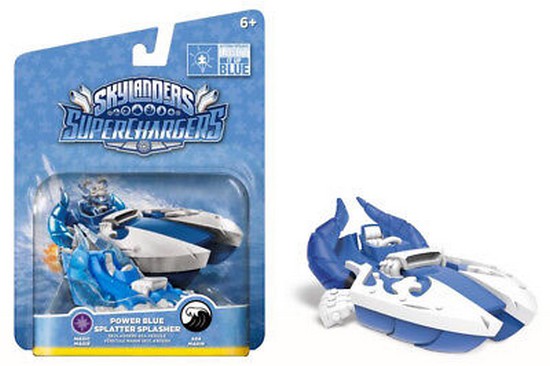Power Blue Splatter Splasher Skylanders – Twisted Realms Video Game ...