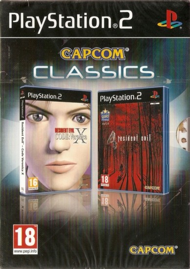 Capcom Classics Resident Evil Code Veronica X Resident Evil 4 PS2 ...