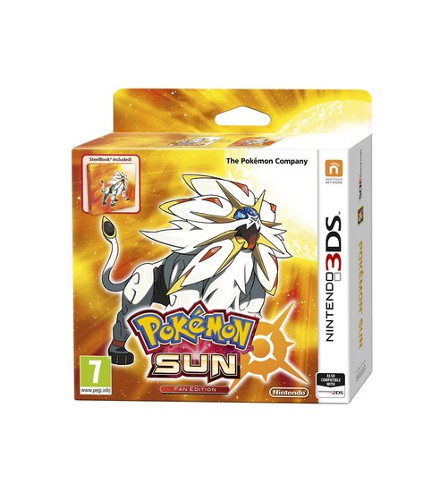 Pokemon Sun Fan Edition 3DS – Twisted Realms Video Game Store Retro Games