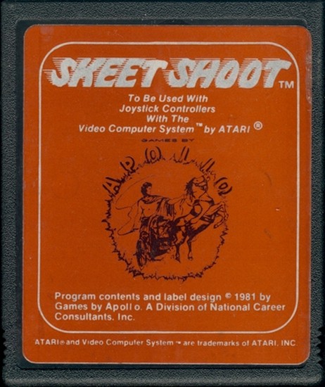 Skeet Shoot Atari 2600 – Twisted Realms Video Game Store Retro Games