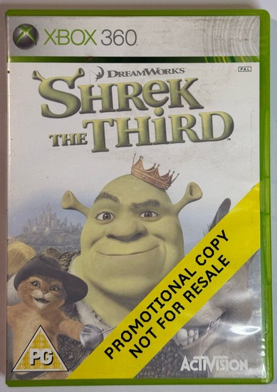 Shrek The Third Xbox 360 – Twisted Realms Video Game Store Retro Games