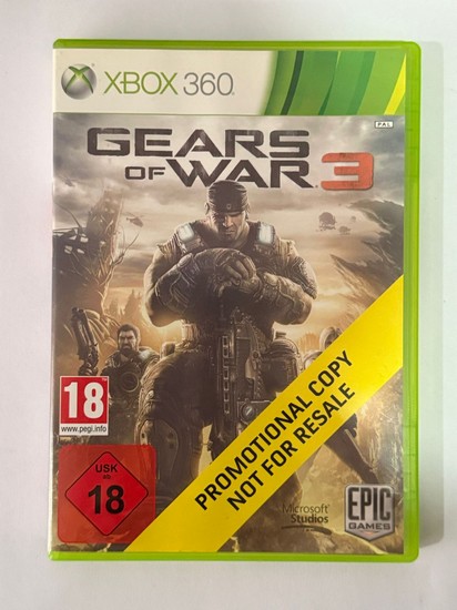 Gears Of War 3 Xbox 360 – Twisted Realms Video Game Store Retro Games