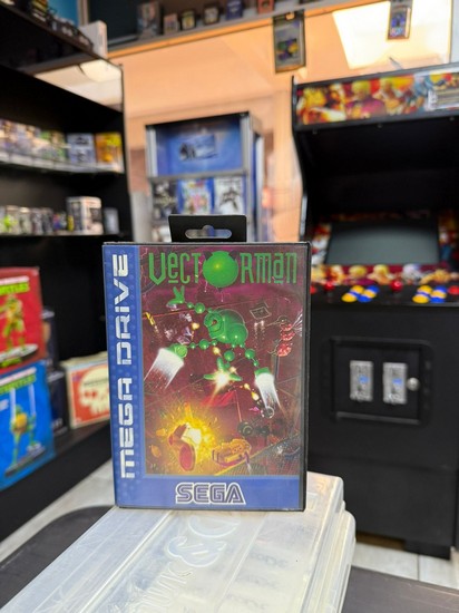 Vectorman Sega Mega Drive – Twisted Realms Video Game Store Retro Games