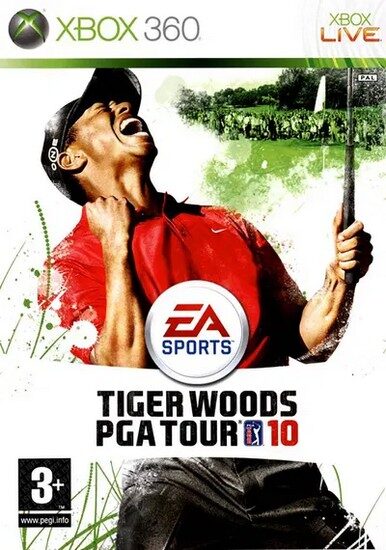 Tiger Woods PGA Tour 10 Xbox 360 – Twisted Realms Video Game Store ...