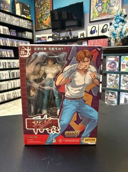 Final Fight Cody Figure New – Twisted Realms Video Game Store Retro Games